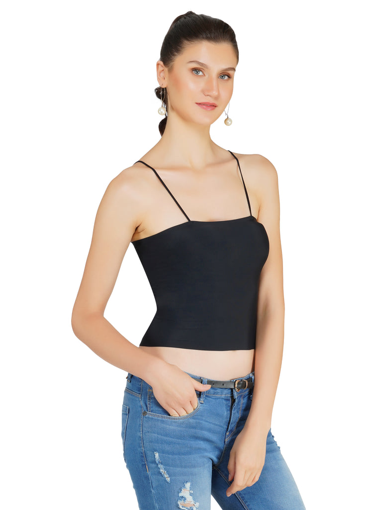 Poftik T-Shirt Bra - Buy Non-Wired Padded Camisole Bra Online