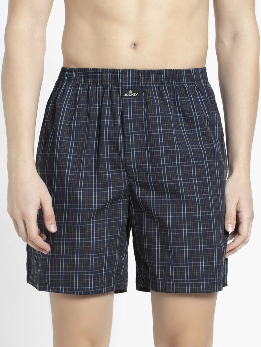Jockey Boxer Shorts for Men with Concealed Waistband (Pack of 2), Jock ...