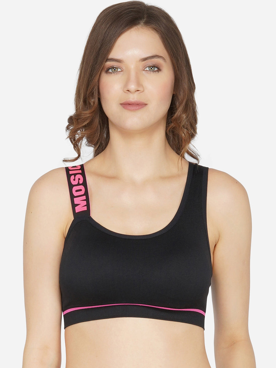One Shoulder Sports Bra - Buy Full Coverage T-Shirt Bra Online – Poftik